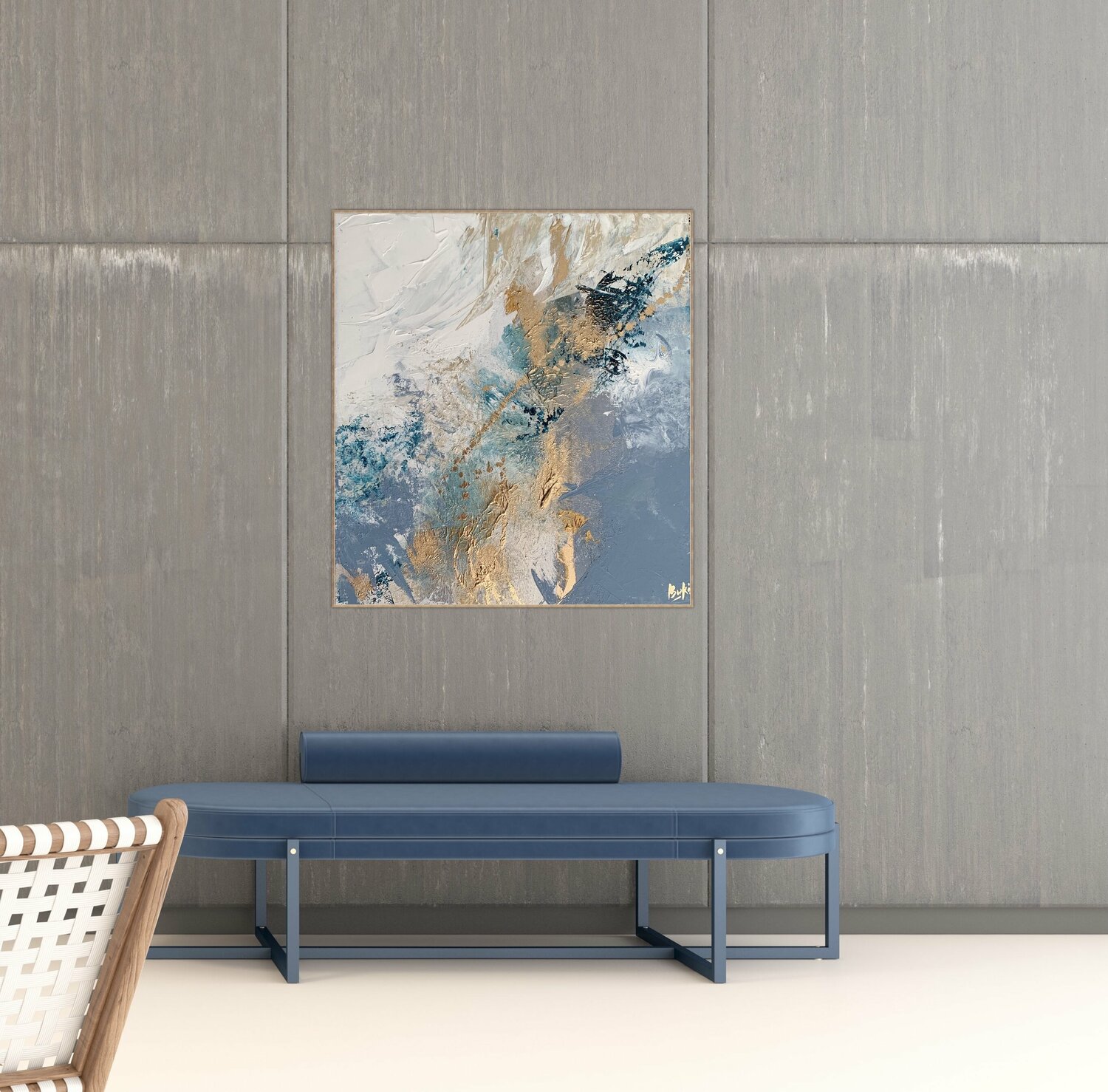 Splash by Sumali Piyatissa (2021) : Painting Acrylic, Spray Paint on Canvas - Singulart