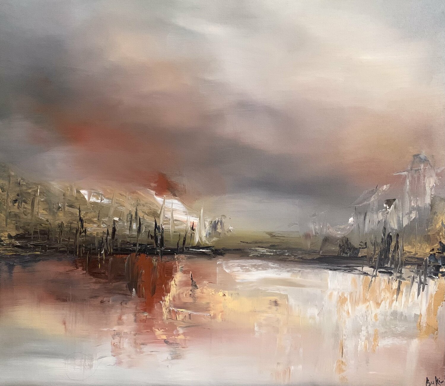 Autumn by Sumali Piyatissa (2021) : Painting Oil on Canvas - Singulart