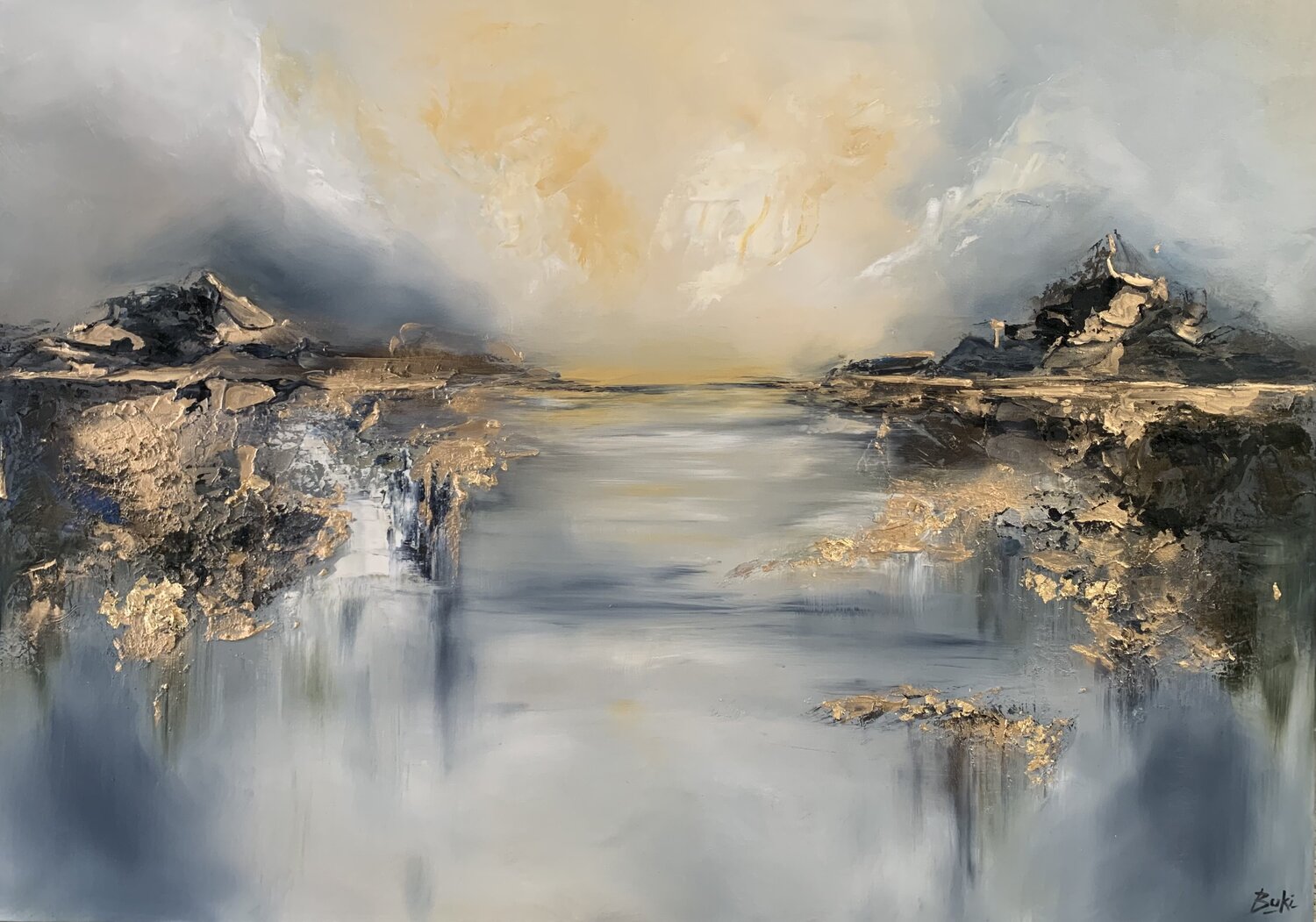 Natures Treasure by Sumali Piyatissa (2022) : Painting Oil, Pigments on Canvas - Singulart