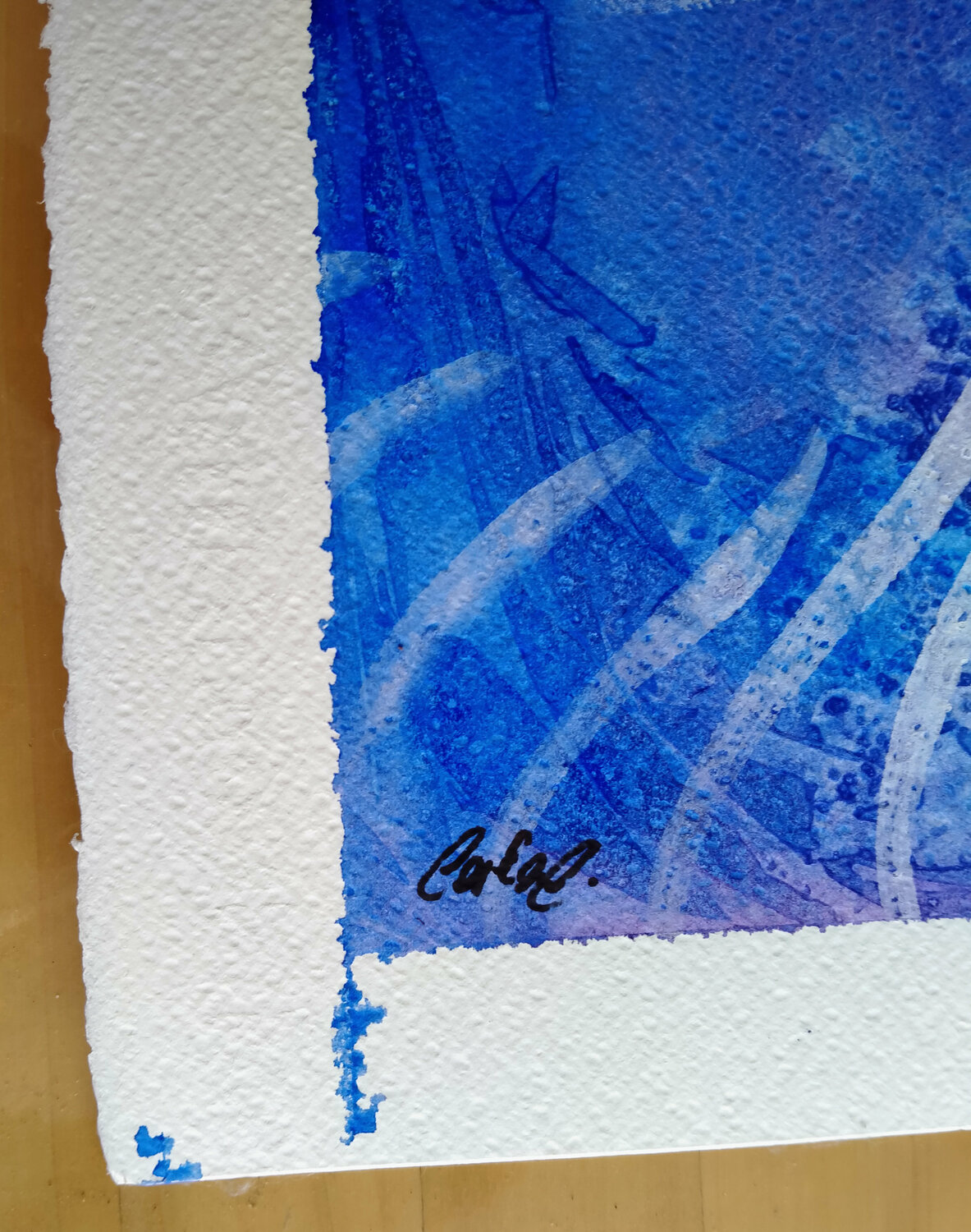 Universo by Carla Francesca Castagno (2019) : Work on Paper Watercolor ...