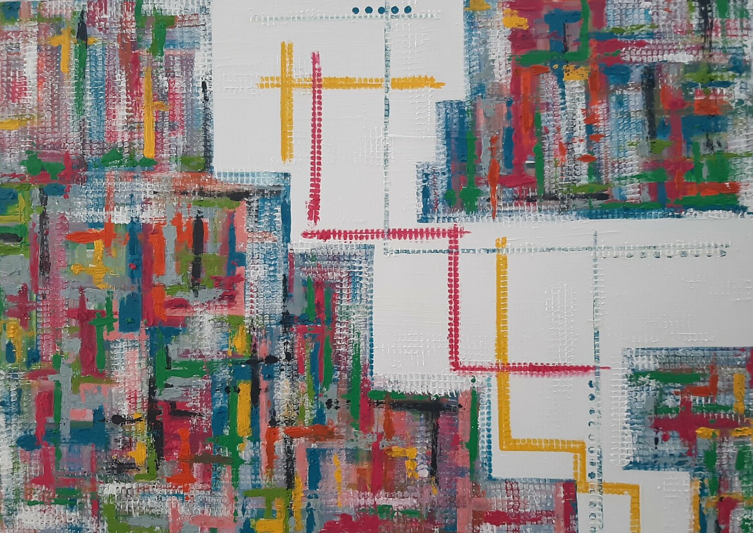 Despedidas by Masqali (2022) : Painting Acrylic, Sand on Wood - Singulart