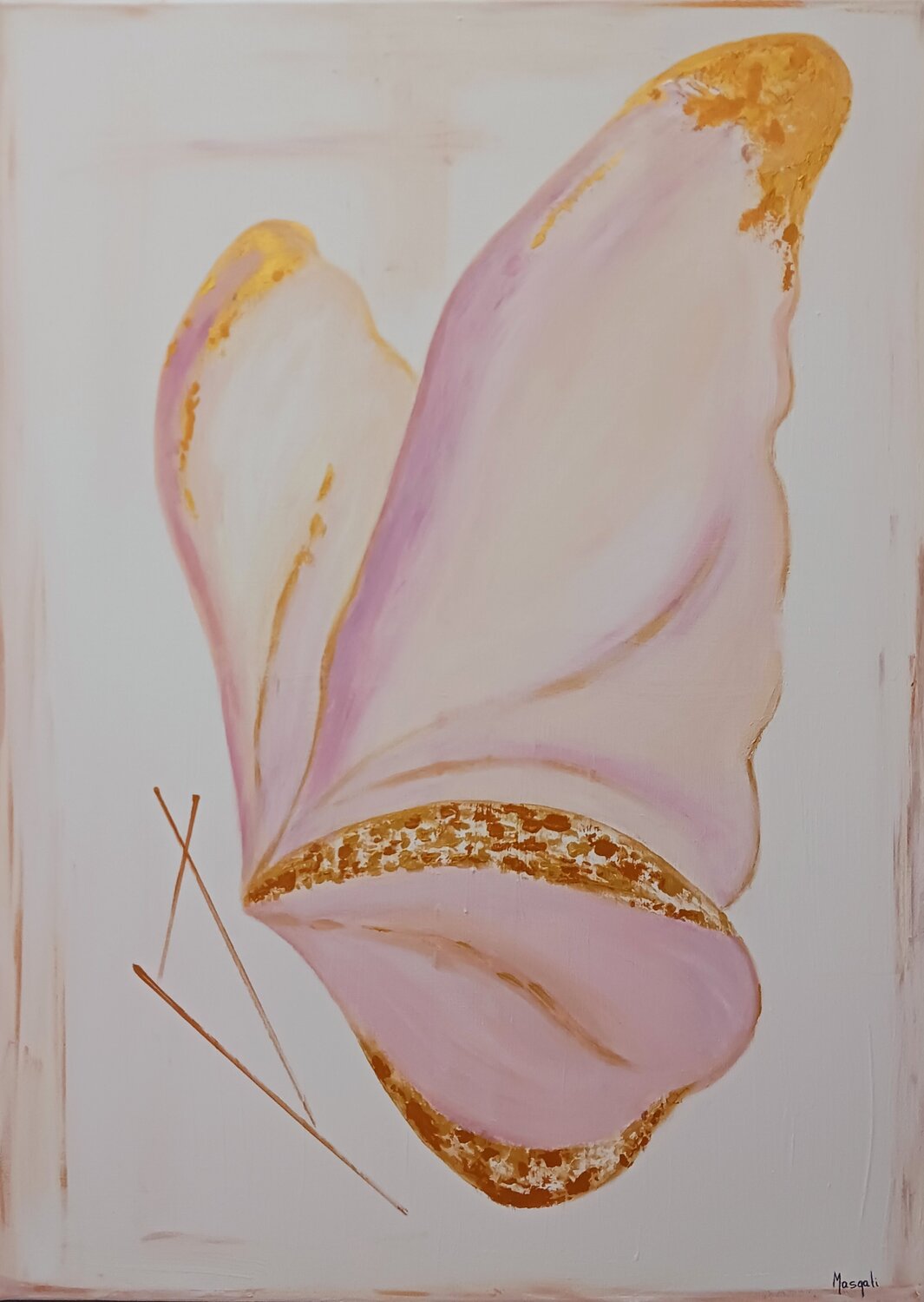 El reino de los cielos by Masqali (2022) : Painting Acrylic, Sand on ...