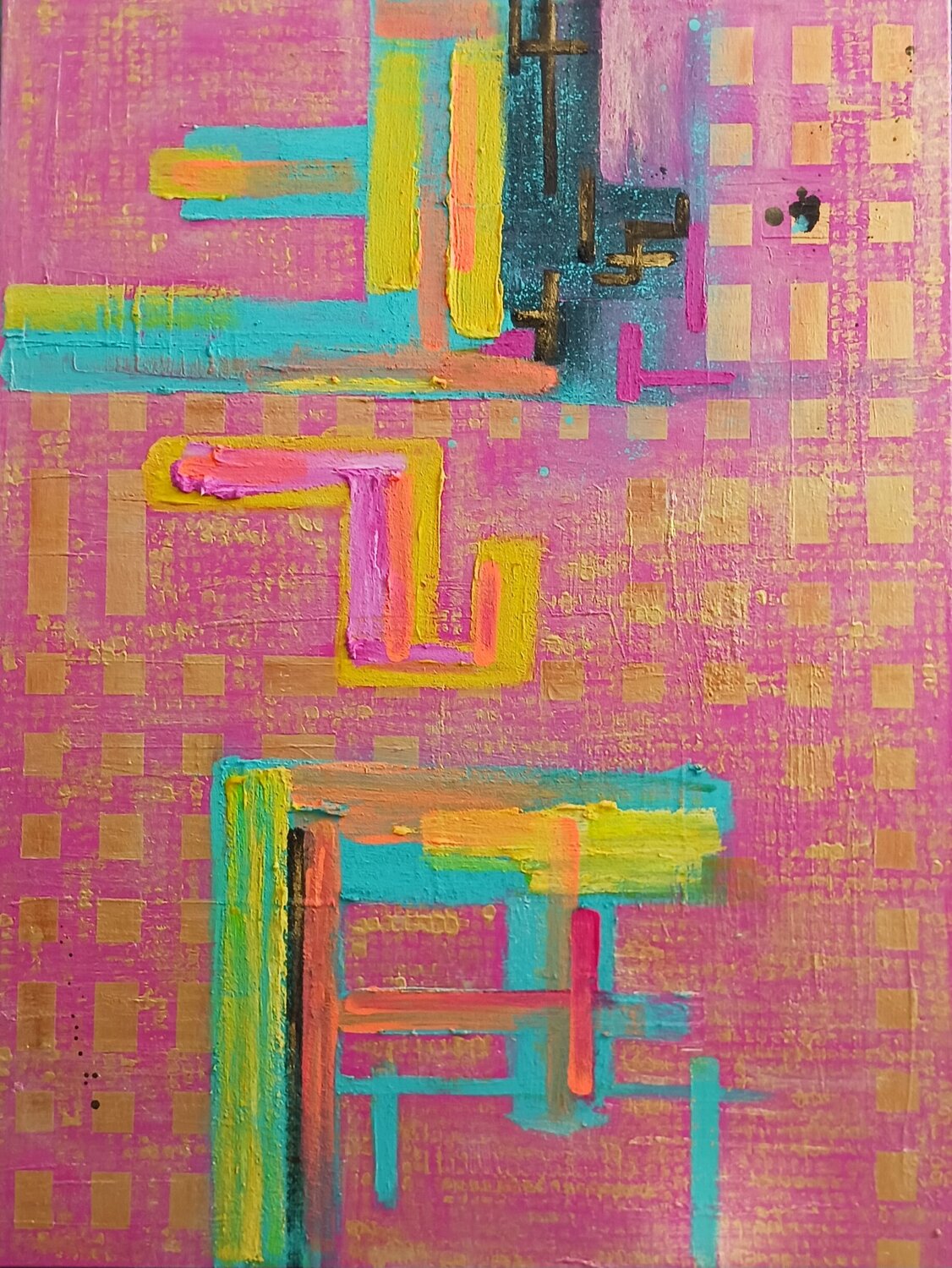 Hija de las estrellas by Masqali (2023) : Painting Acrylic, India Ink ...