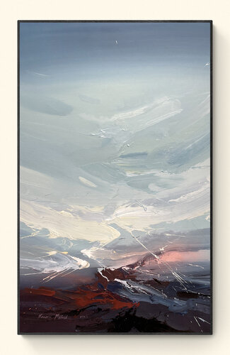 Depth of nature 269 by Nazarii Medvid (2023) : Painting Acrylic on ...