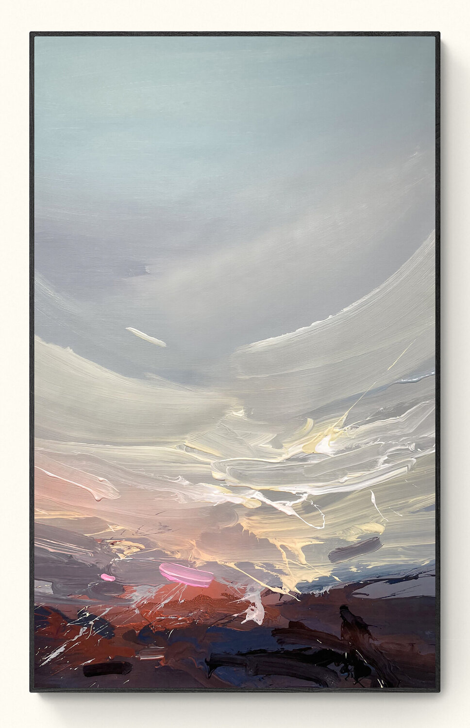 Depth of nature 270 by Nazarii Medvid (2023) : Painting Acrylic on ...