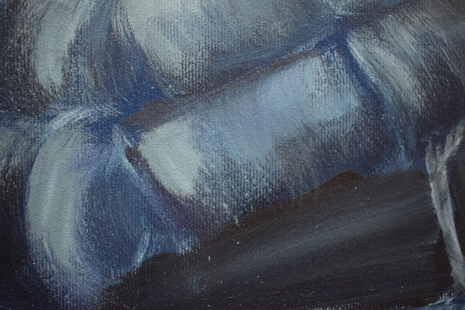 Self-Crowning 3 von Prof. Gerhard Silber (2022): Malerei Acryl auf ...