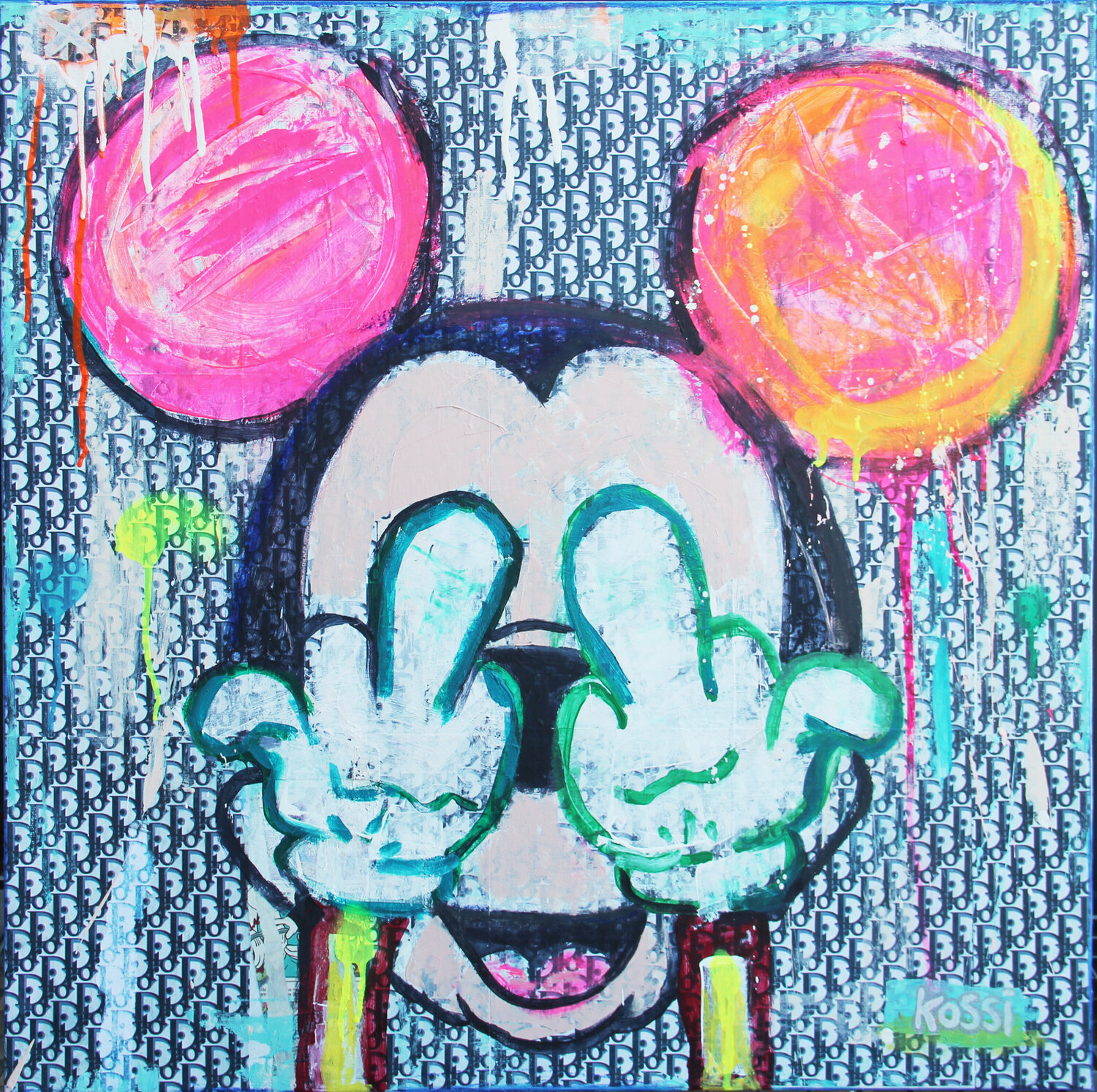Middle Finger Mickey Mouse