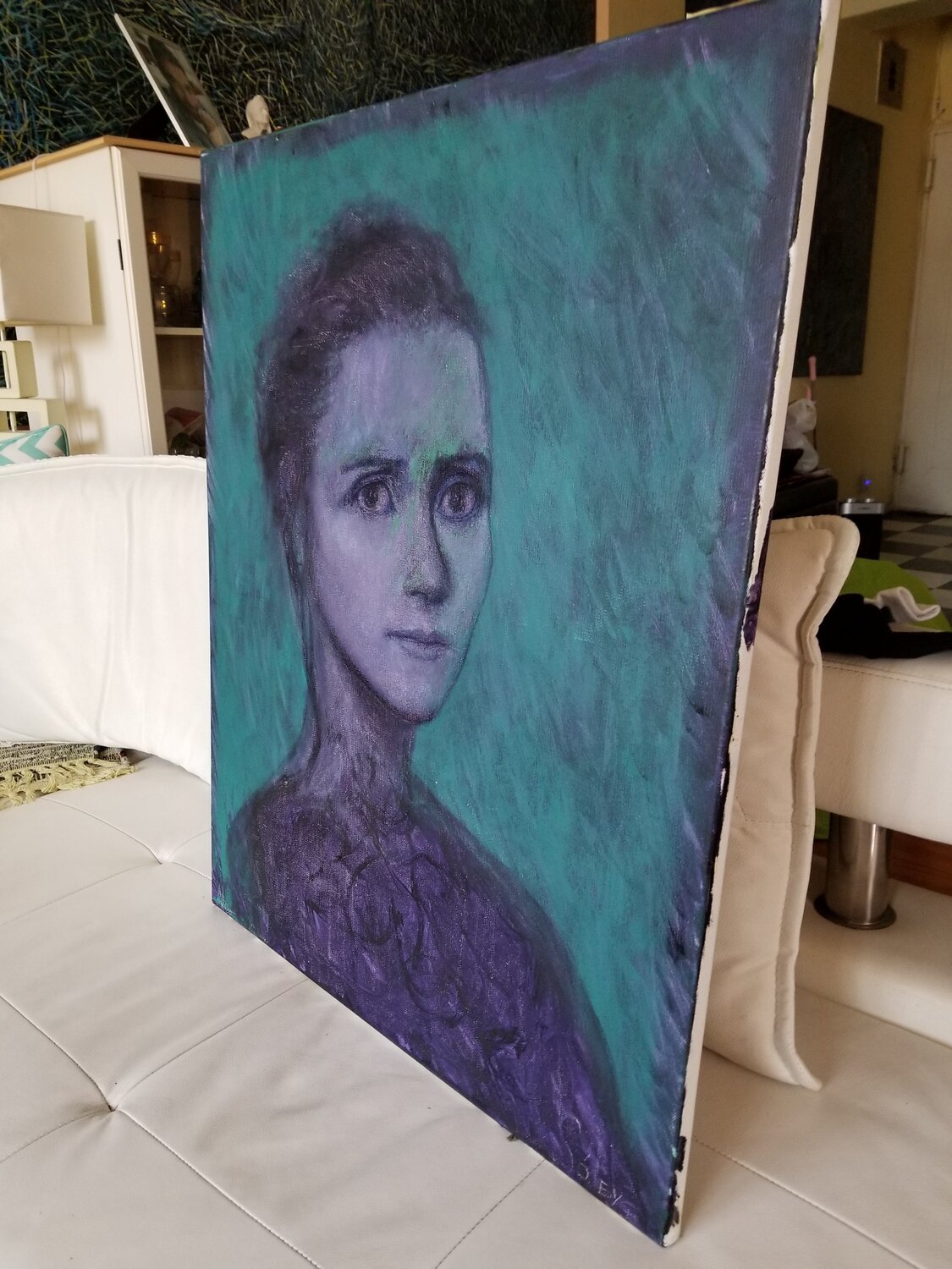 "Soley" (TR 09) by Atom Hovhanesyan (2017) : Painting Oil on Canvas ...