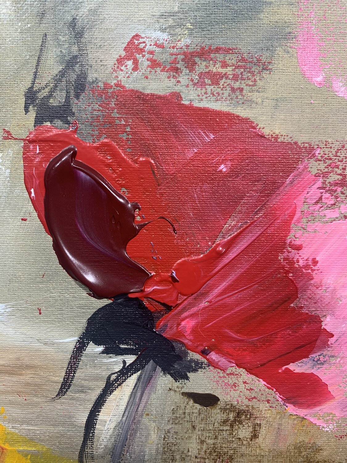 Feng Shui XVII von Esther Tenedor (2022): Malerei Acryl auf Leinwand ...