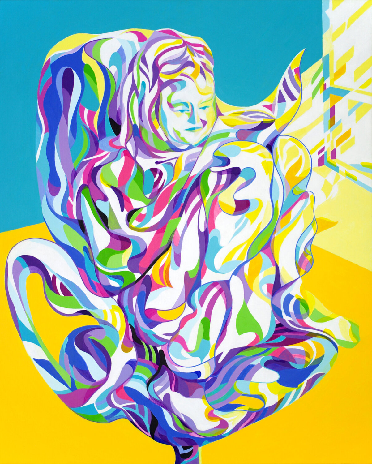 To Draw / Dessiner de Guillaume Rist (2021): Pintura Acrílico en Lienzo ...