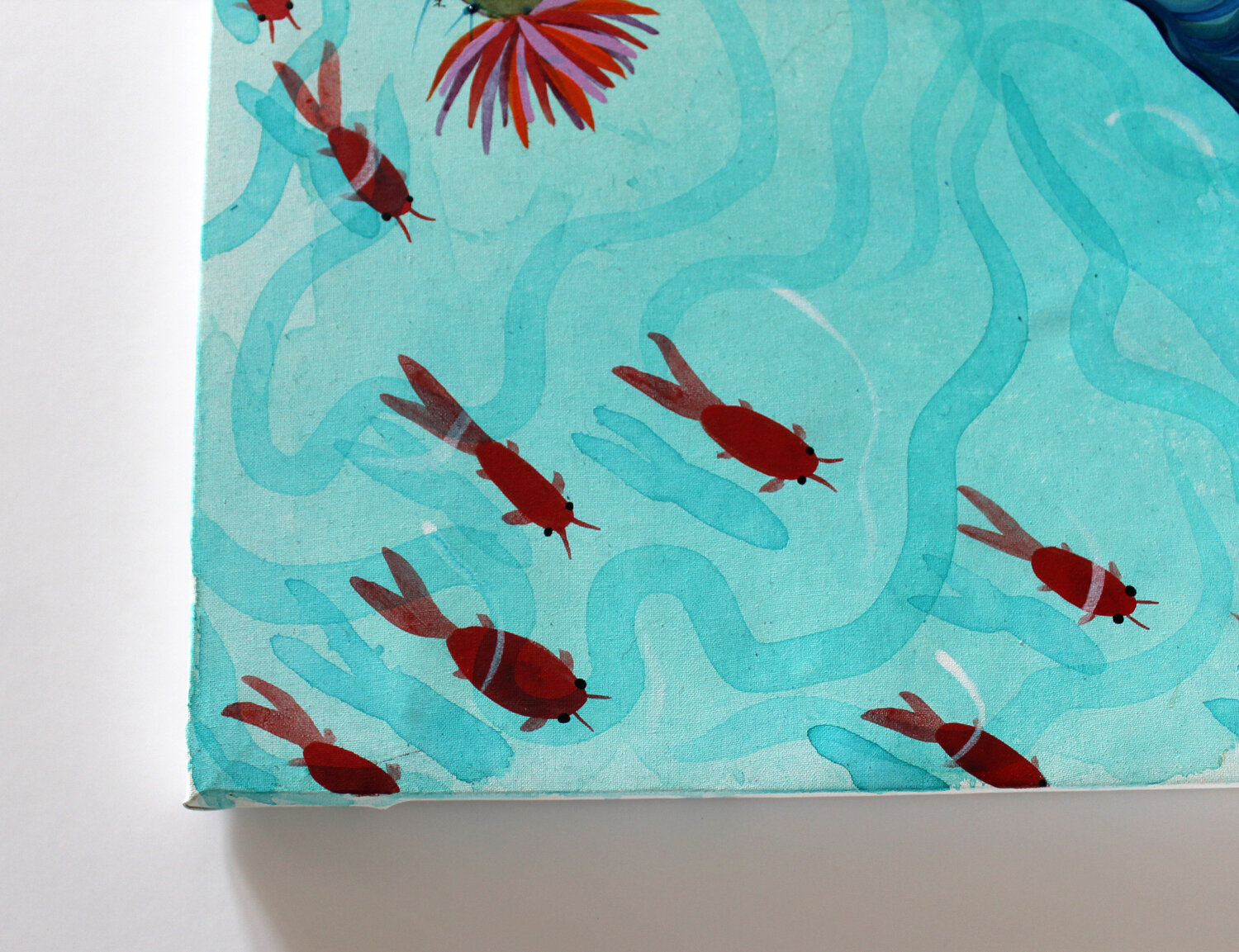 Catfish Mom by Sofia Battisti (2022) : Painting Acrylic, Oil on Canvas ...