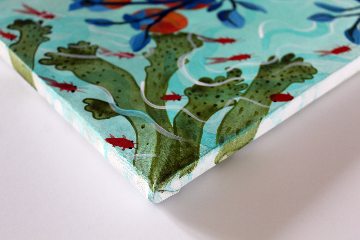 Catfish Mom by Sofia Battisti (2022) : Painting Acrylic, Oil on Canvas ...