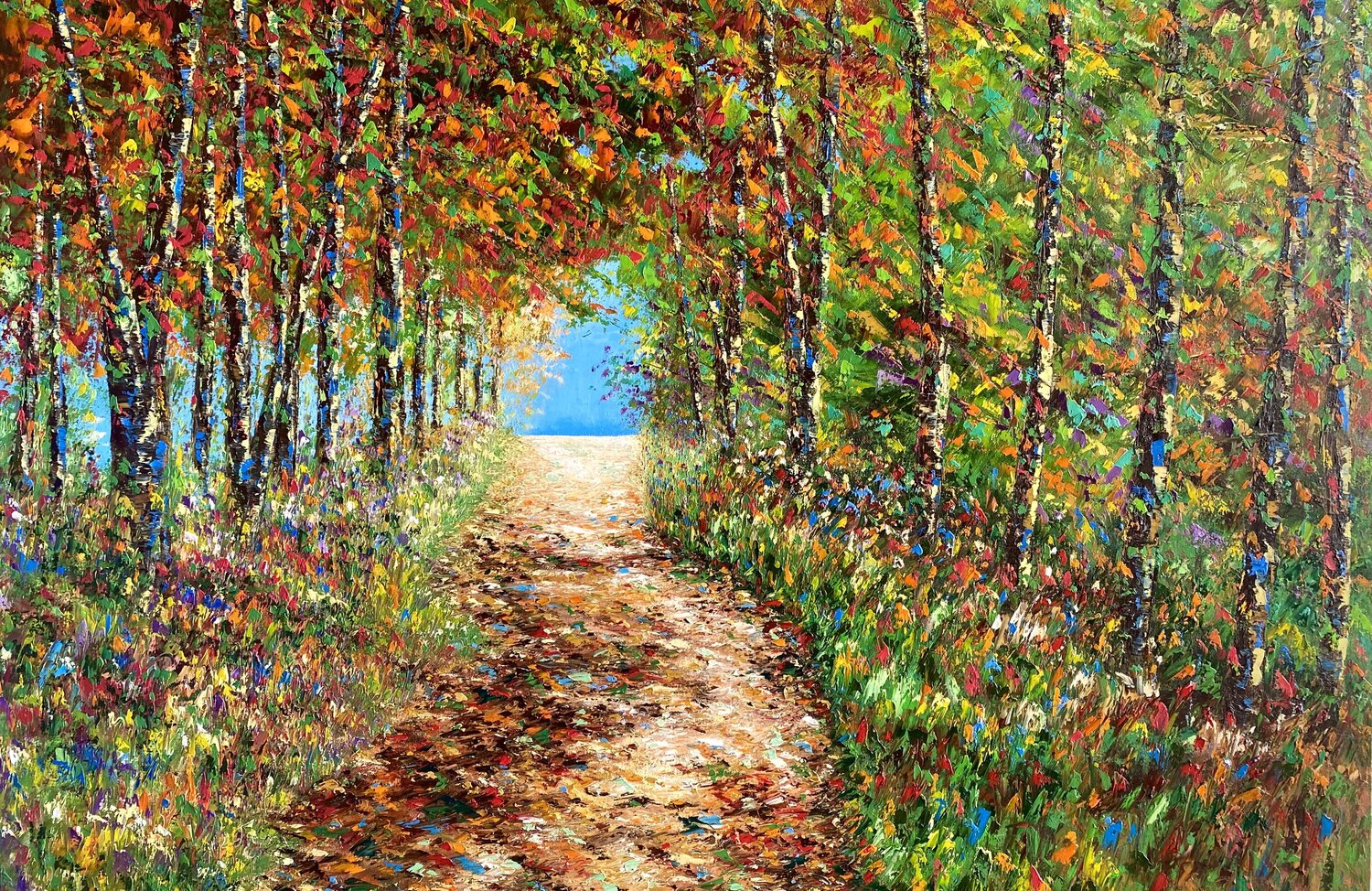 LUZ EN PRIMAVERA by Germán Fernández Botero (2022) : Painting Oil on ...