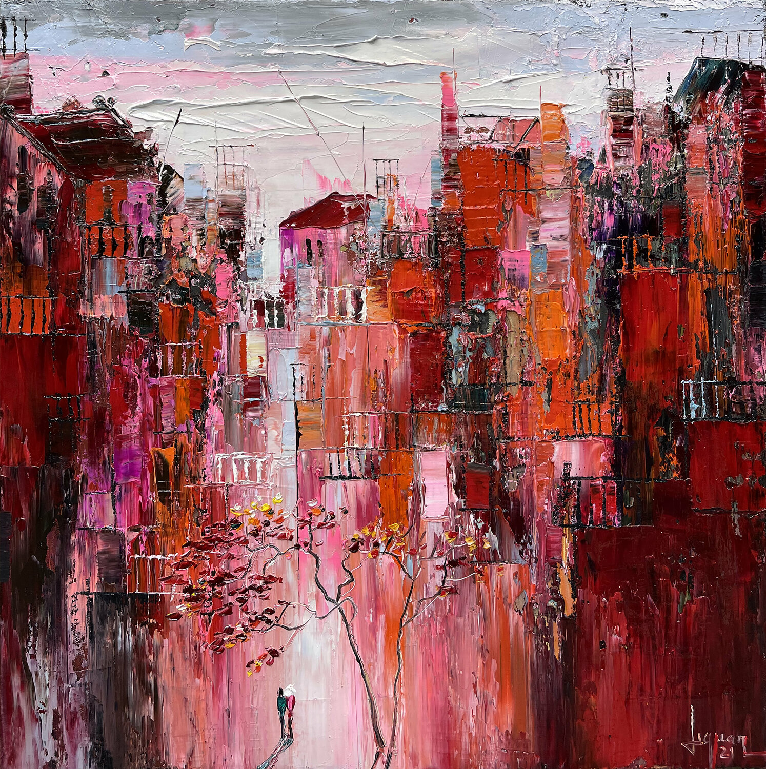 Christmas Abstract Art