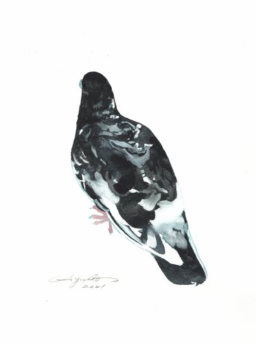 スチューベン by Ayako Tsuge (2019) : Painting Watercolor on Paper - Singulart