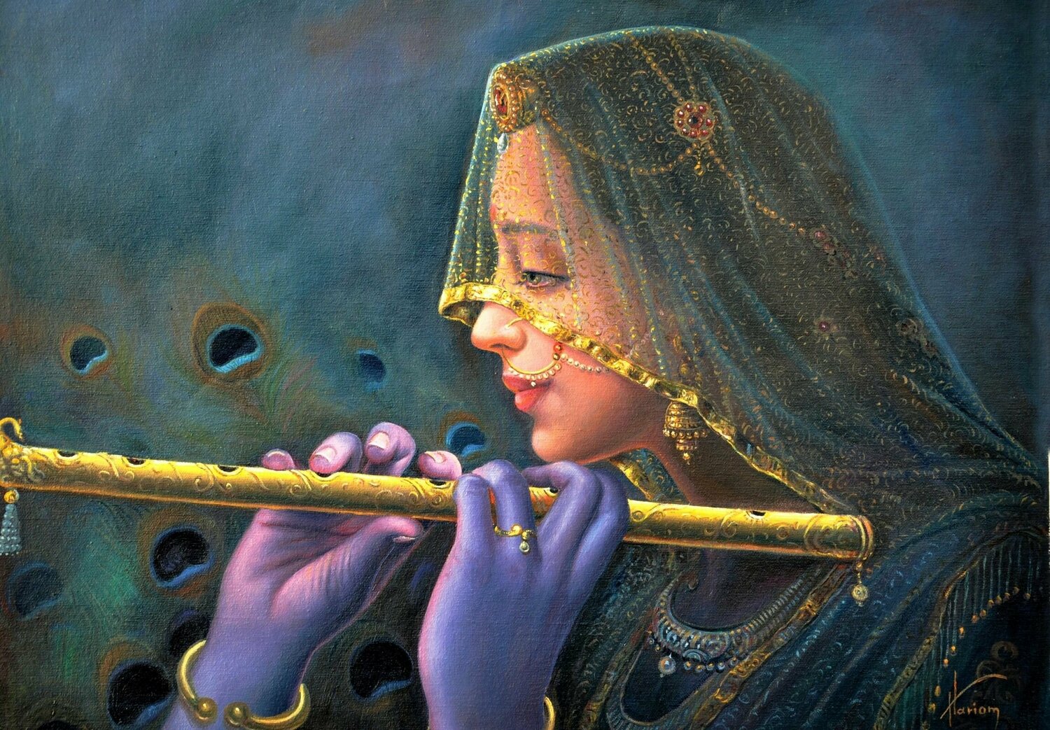 Flute Painting