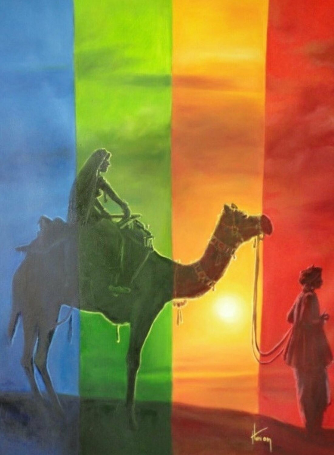 Rajasthani Camel Paintings