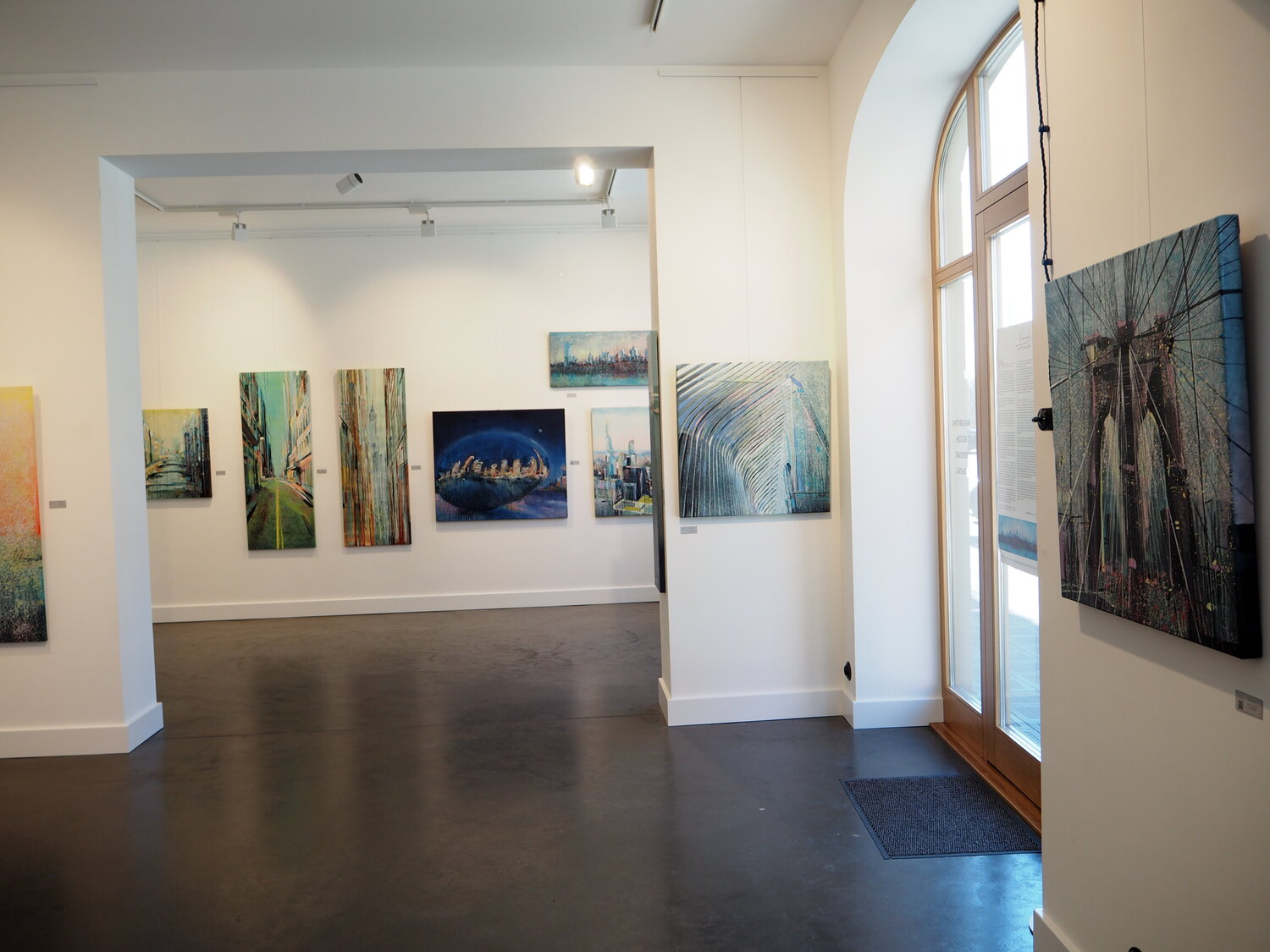 Streets of New York by Natalia Rozmus - Esparza (2022) : Painting Oil ...