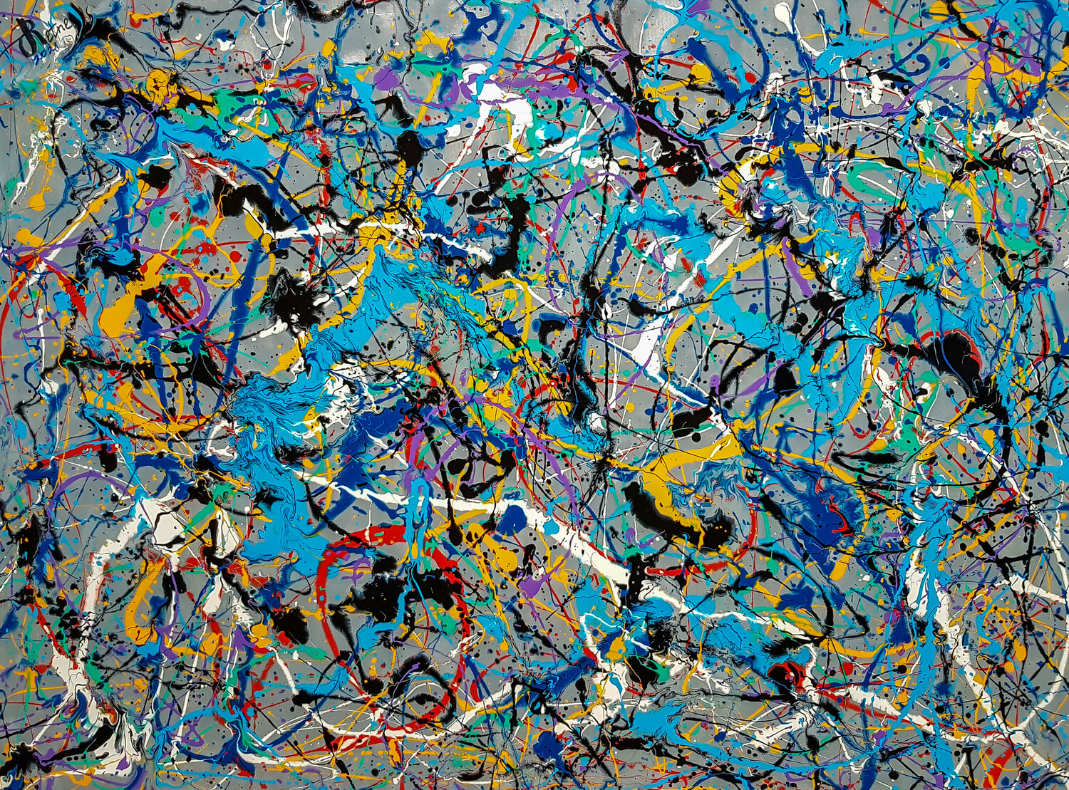 Abstract Expressionism Art Pollock