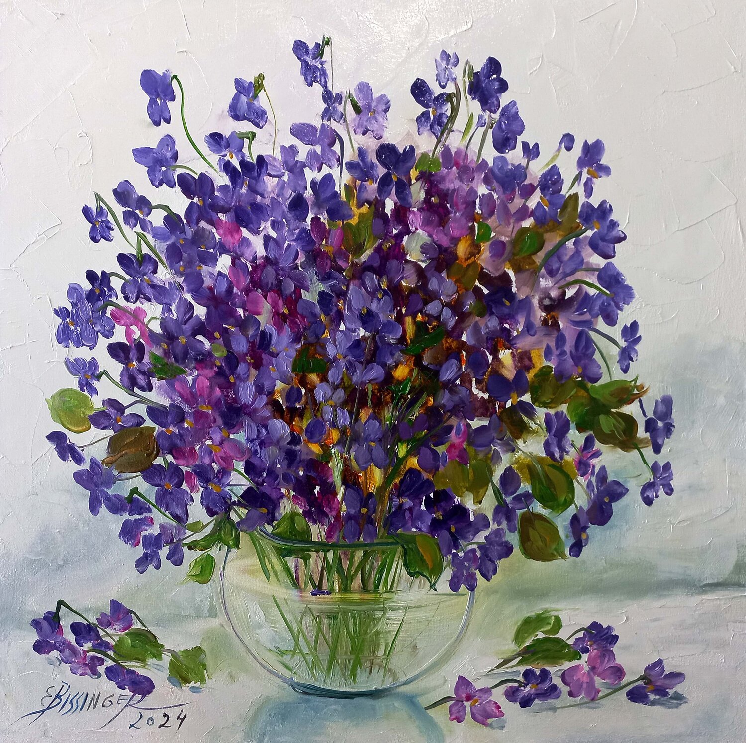 Toporasi 2024 de Elena Bissinger (2024): Pintura Óleo en Lienzo - Singulart