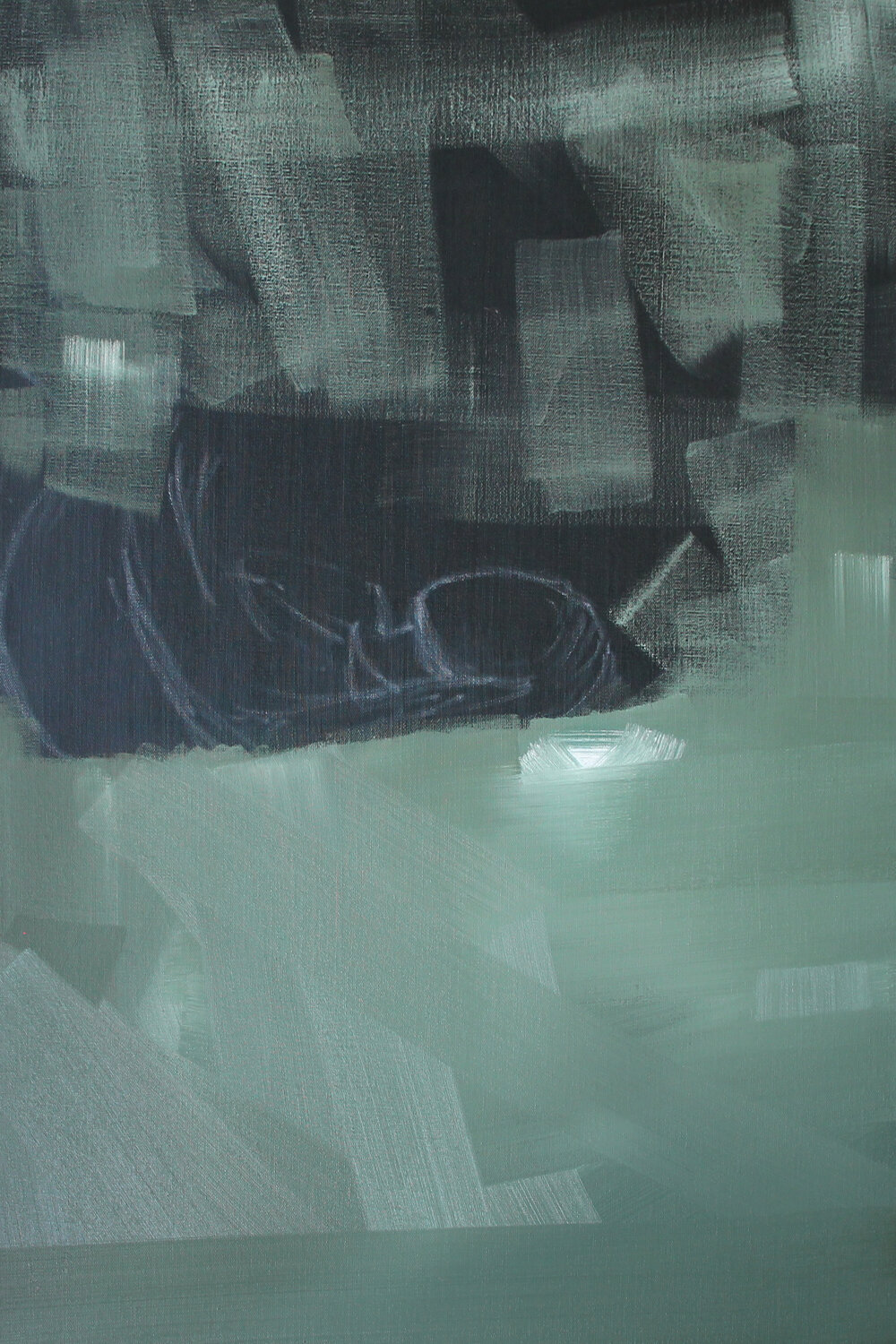 Why did man invent God? by Min Zou (2023) : Painting Oil on Linen ...