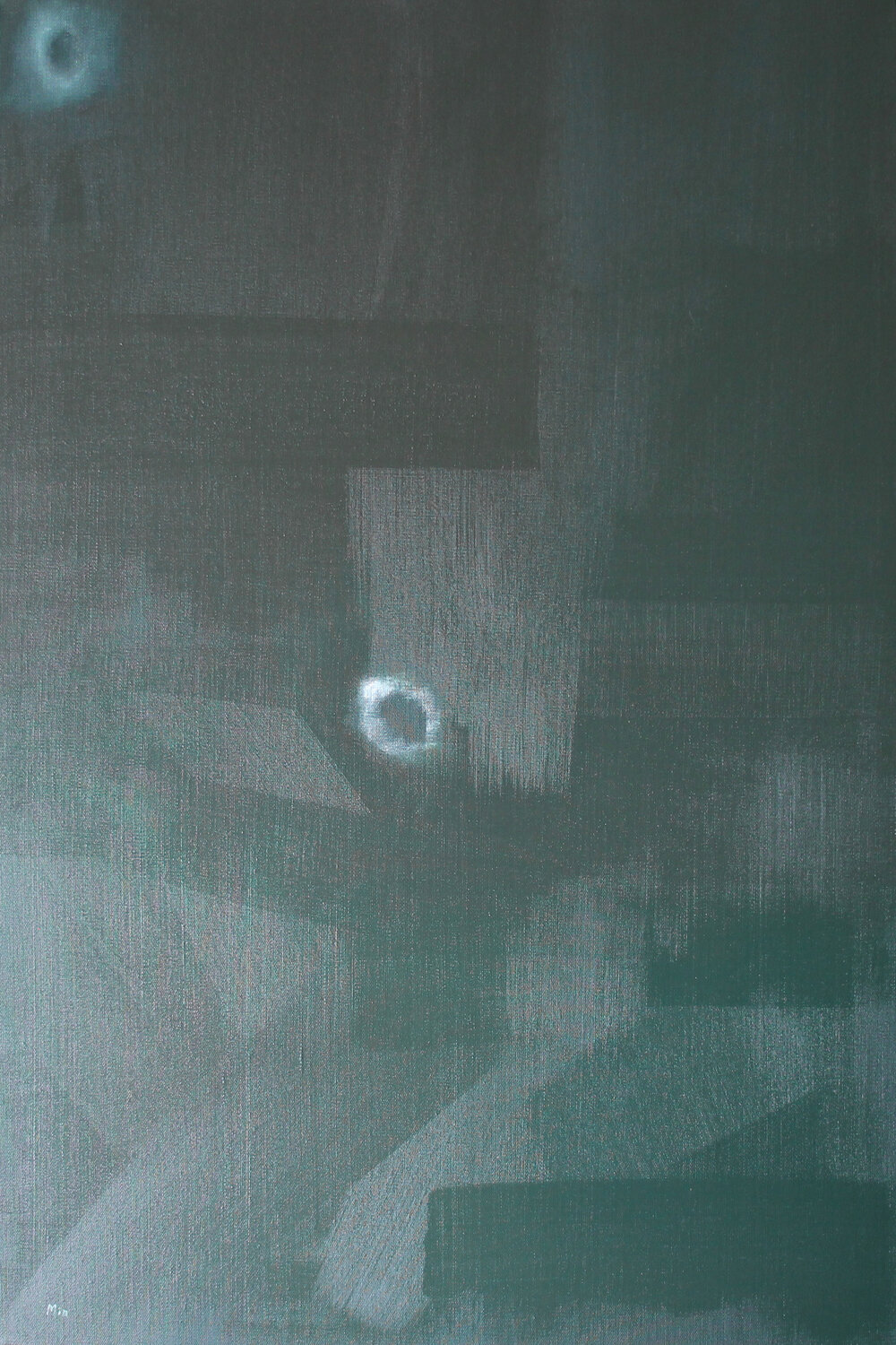 The irrationality of thinking by Min Zou (2023) : Painting Oil on Linen ...