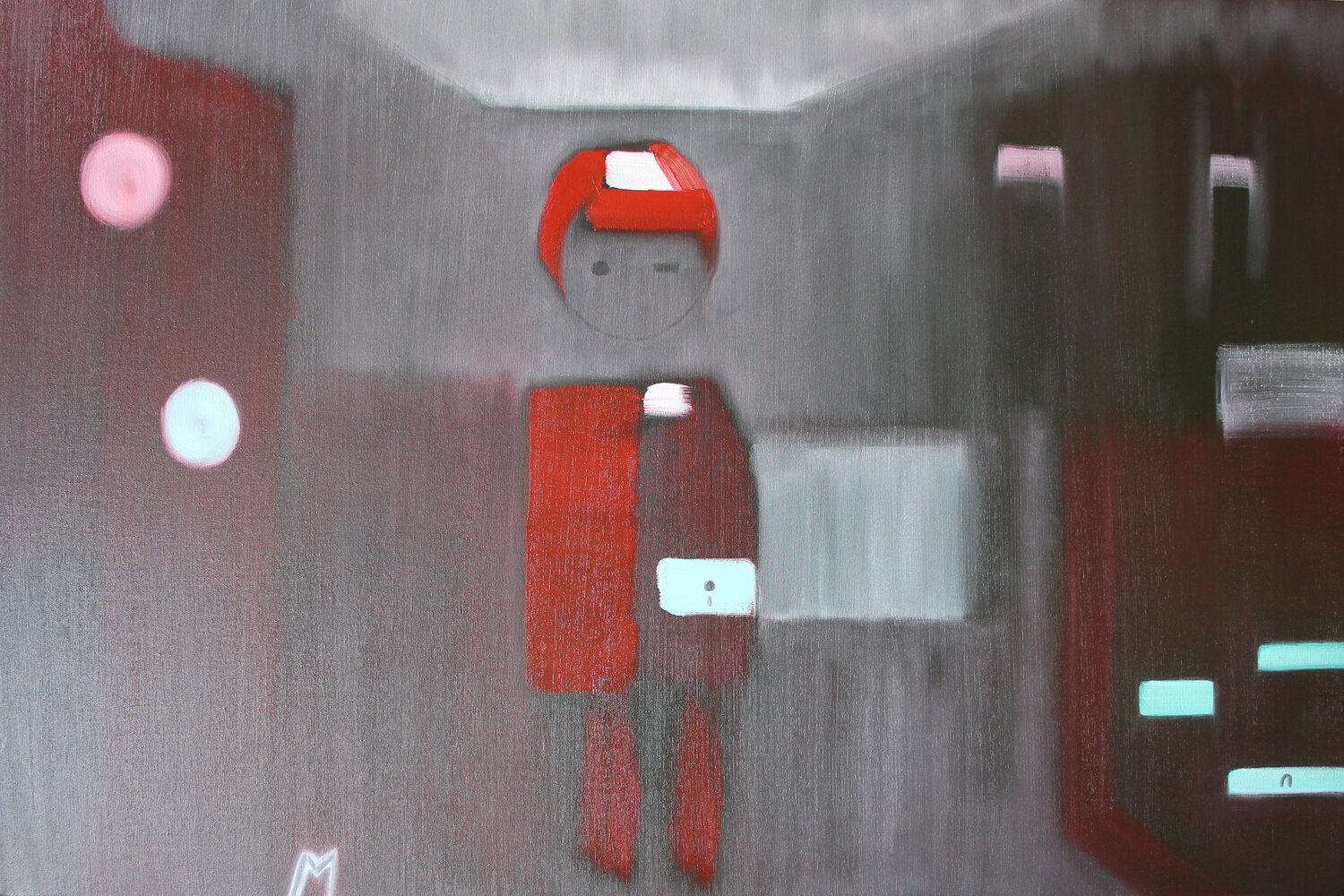 The God of death by Min Zou (2023) : Painting Oil on Linen - Singulart