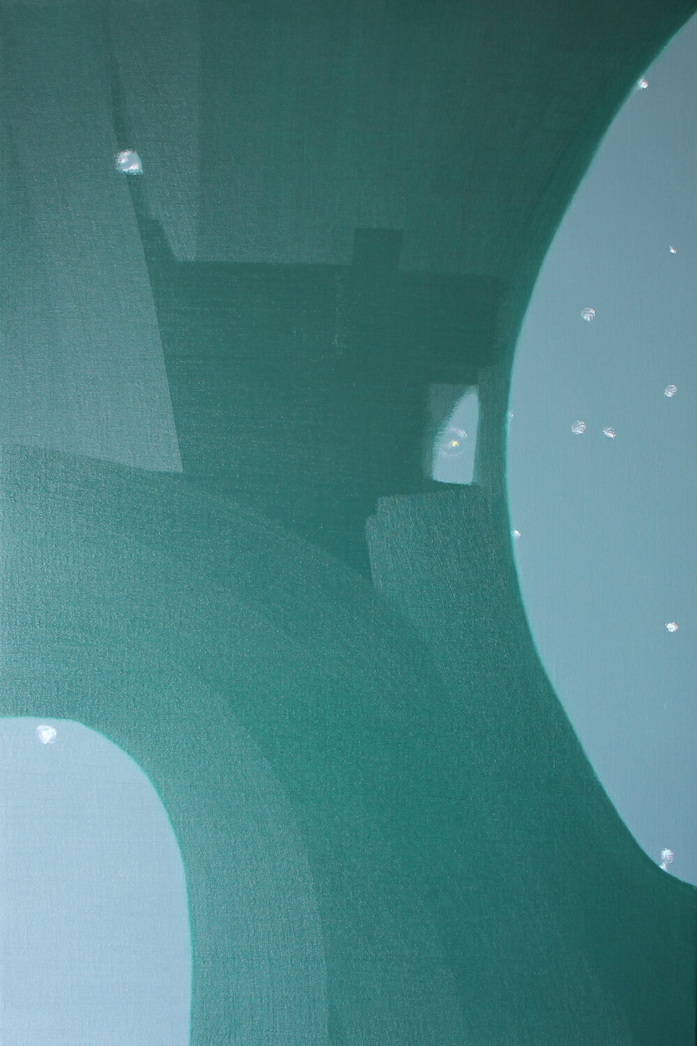 The world of the spinner by Min Zou (2024) : Painting Oil on Linen ...