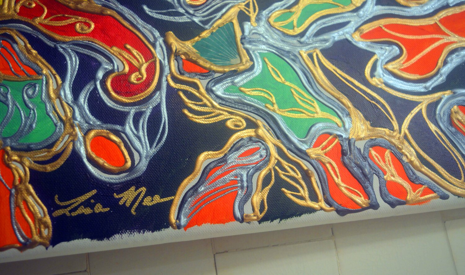 Sunrise Over The Hudson River, New York by Lisa Mee (2021) : Painting ...