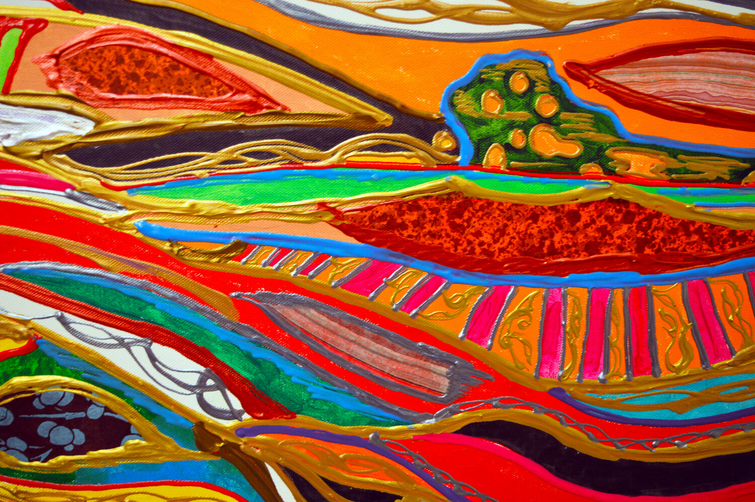 Billowing Fields Of Tuscany by Lisa Mee (2021) : Painting Acrylic ...