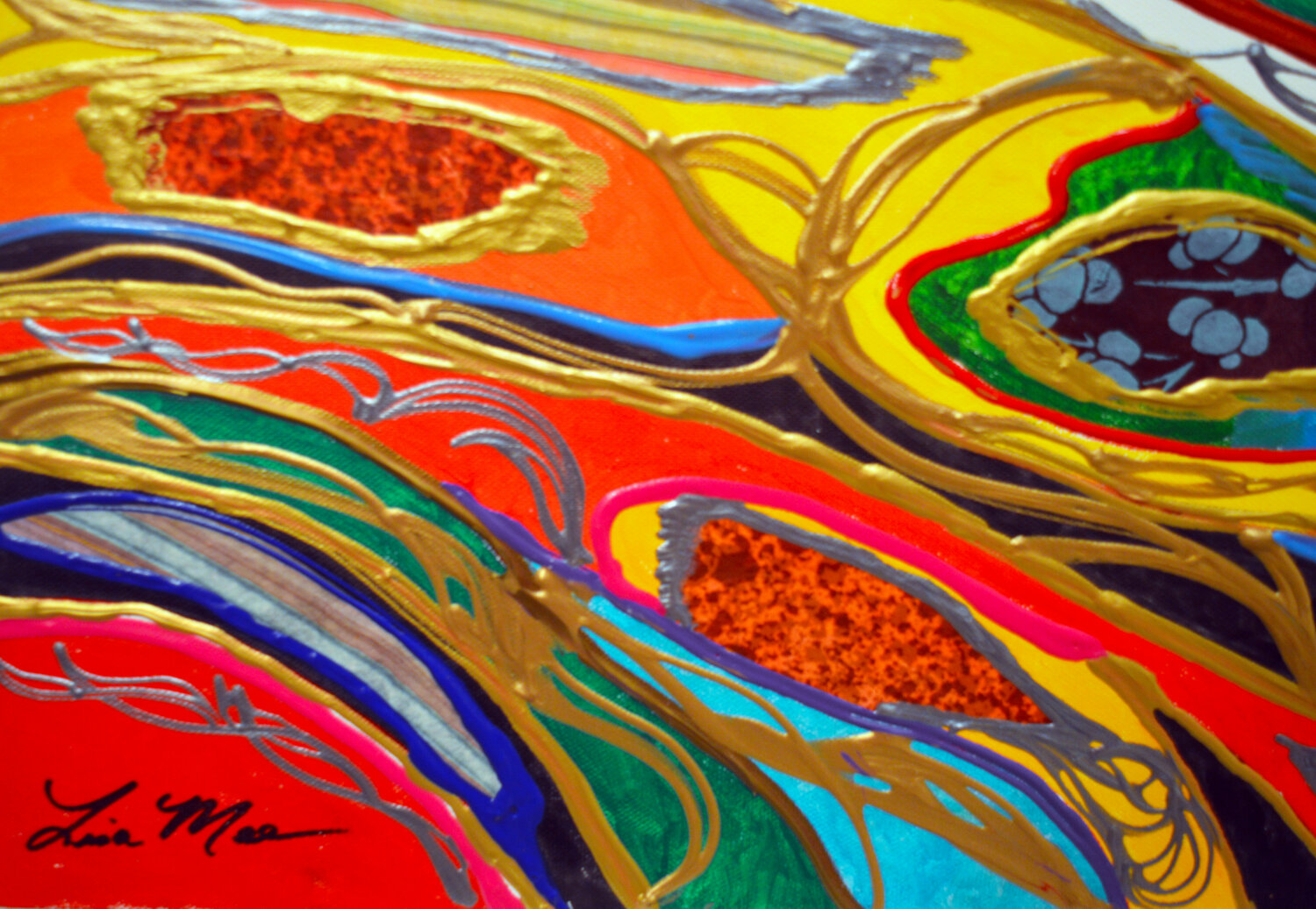 Billowing Fields Of Tuscany by Lisa Mee (2021) : Painting Acrylic ...