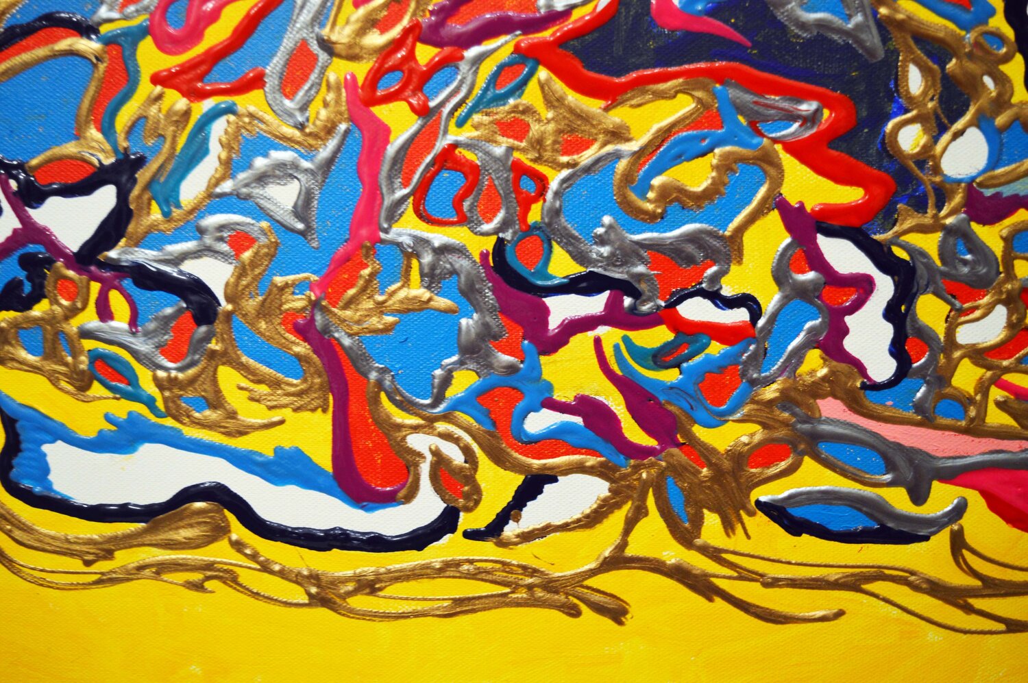 REEF RHYTHM 1 by Lisa Mee (2022) : Painting Acrylic, Gilding on Canvas ...