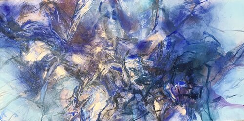 Eyes from another universe by Andrea Ehret (2021) : Painting Acrylic ...