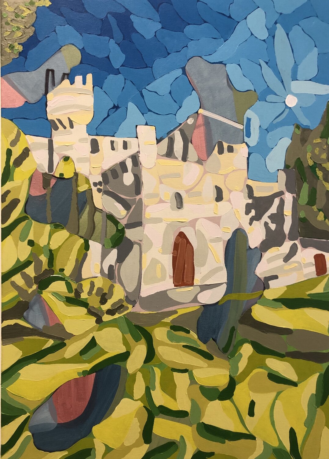 Enchanted Castle by Francesco Polazzi (2022) : Painting Acrylic on ...