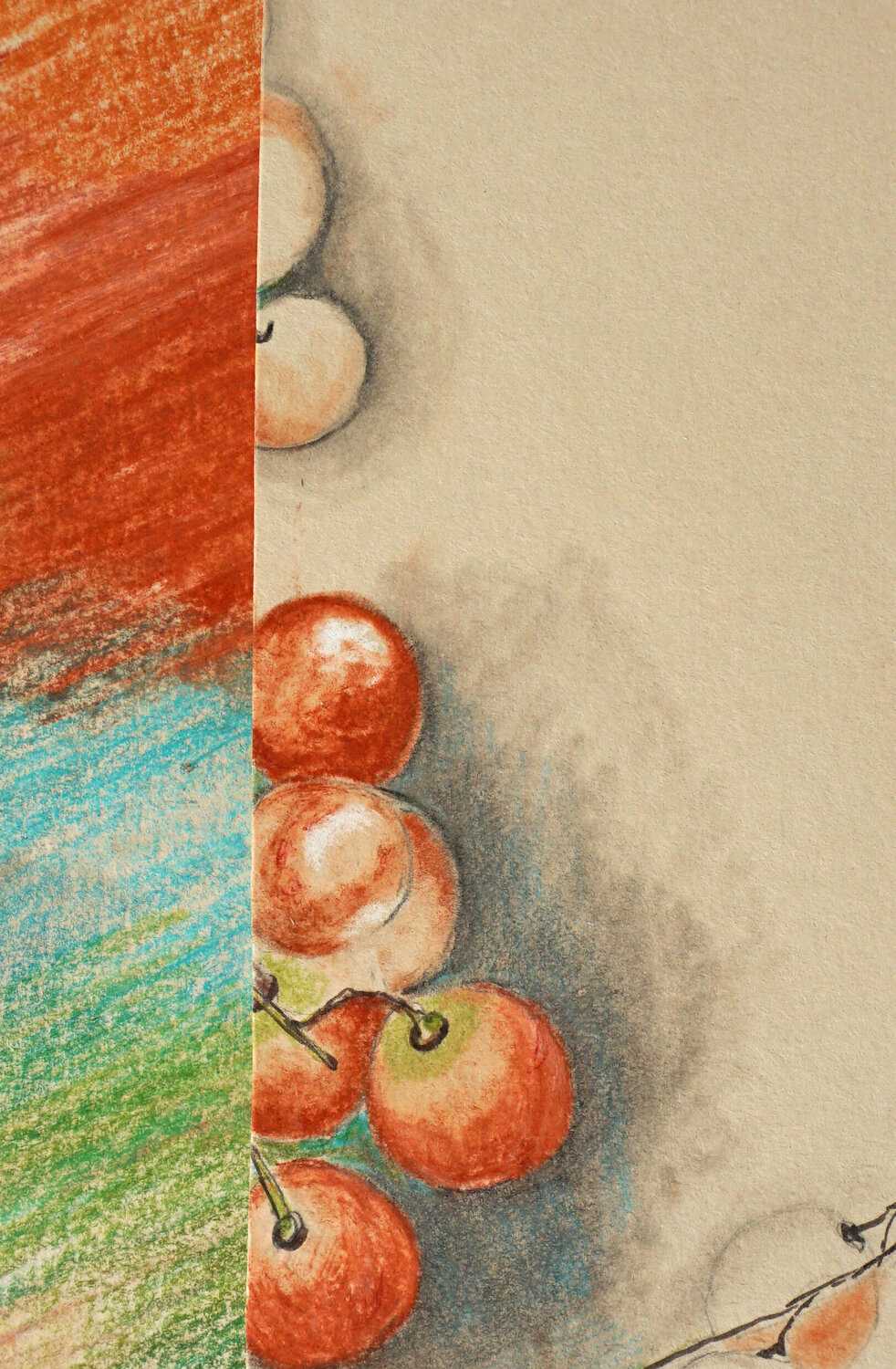 Raisins sanguins by Isabelle Joubert (2023) : Painting Charcoal ...