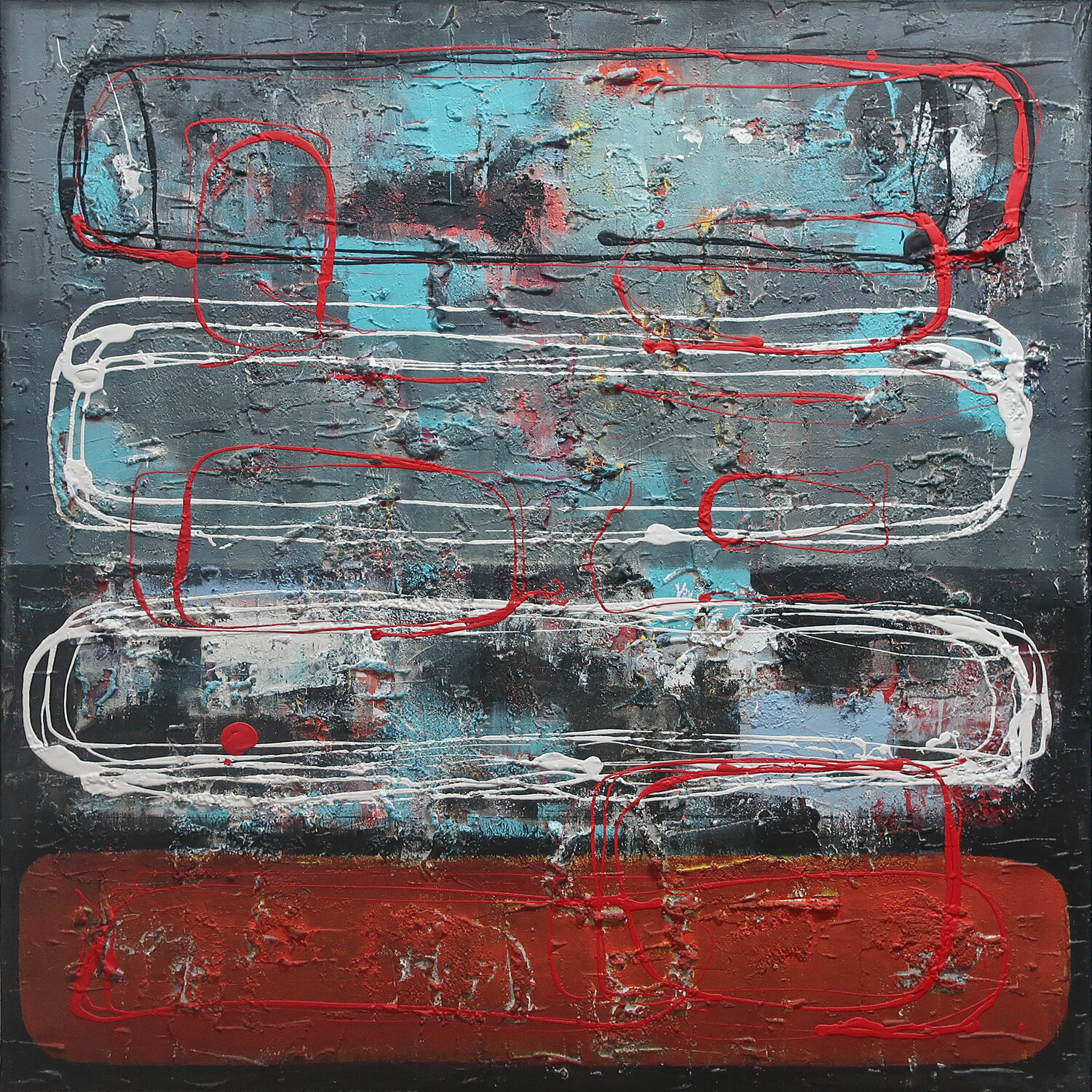A247 Contemporary Abstract Informalism by Damian Pavlovic de D Pavlovic ...
