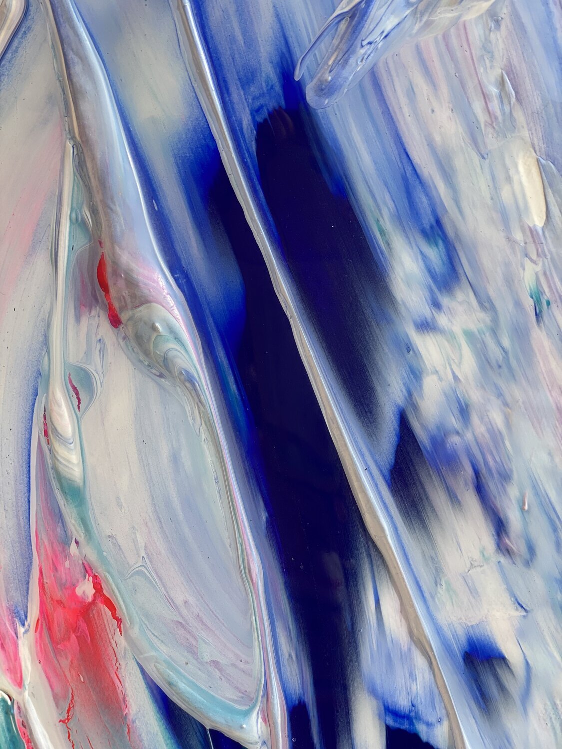 Waterworld_Minato Kaigan by Yo Franklin (2022) : Painting Acrylic, Oil ...