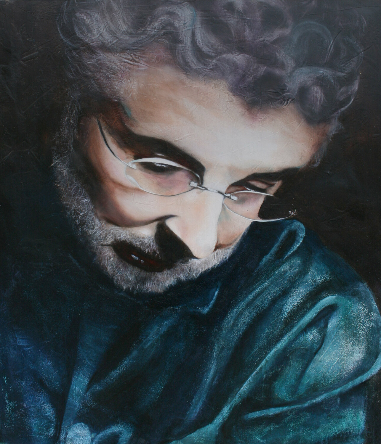 "Mir träumte" Andre Heller de Marion Rauter (2019): Pintura Óleo en ...