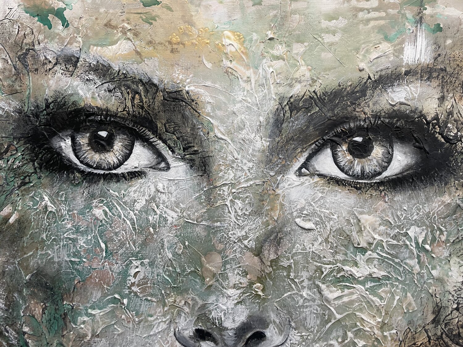 ALL I SEE by Ilona Hendriks (2026) : Painting Acrylic, Gouache on ...