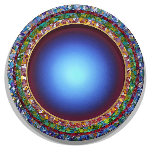 Radiance of a Perpetual Moment by Jack Reilly (2023) : Painting Acrylic on Canvas - SINGULART