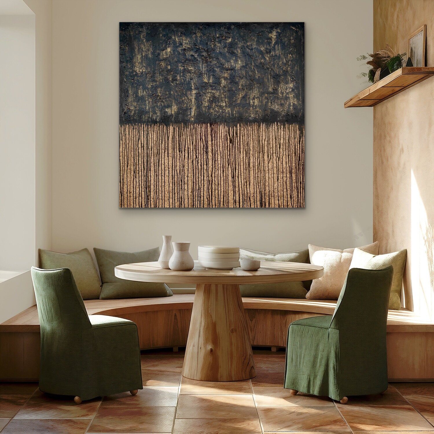 Black Gold No. 7 by Carla Sá Fernandes (2022) : Painting Acrylic on ...