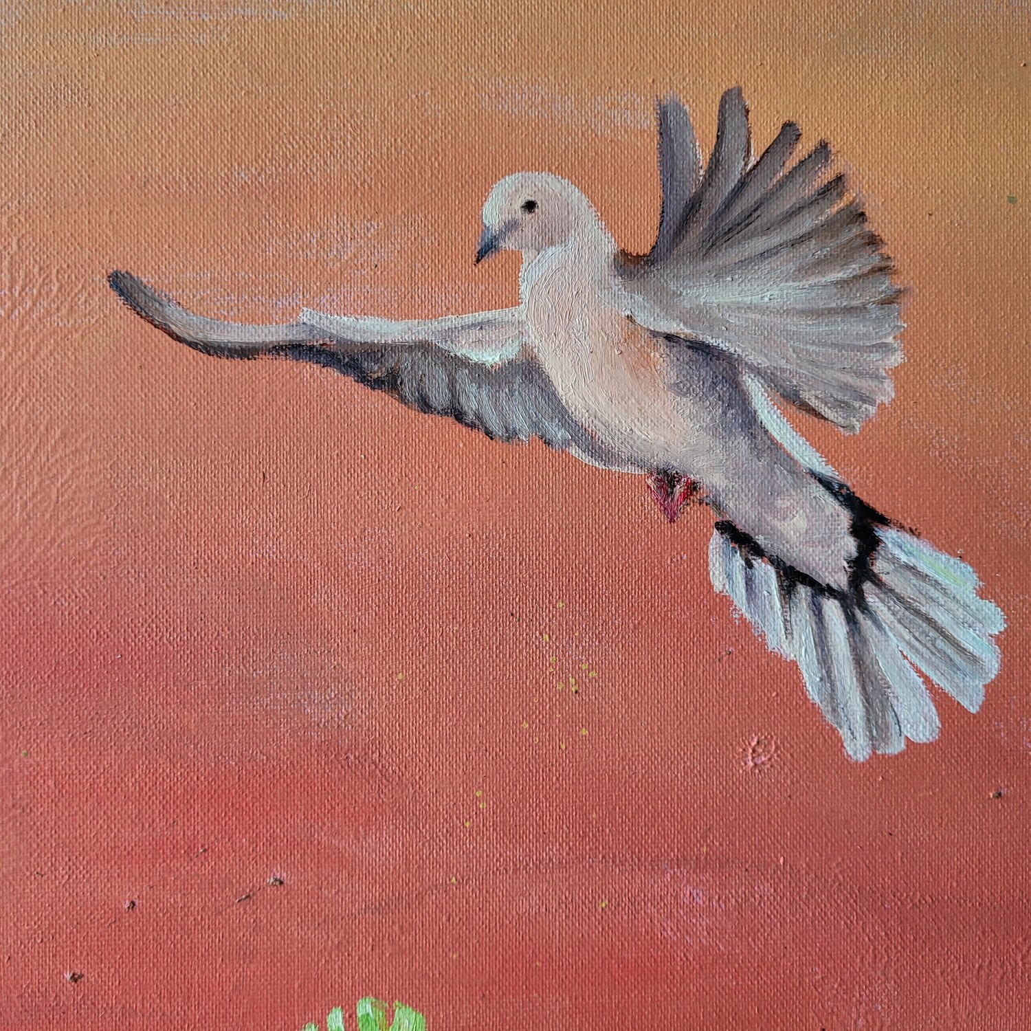 Sunset In The Jungle by Lisa Braun (2023) : Painting Oil on Canvas ...