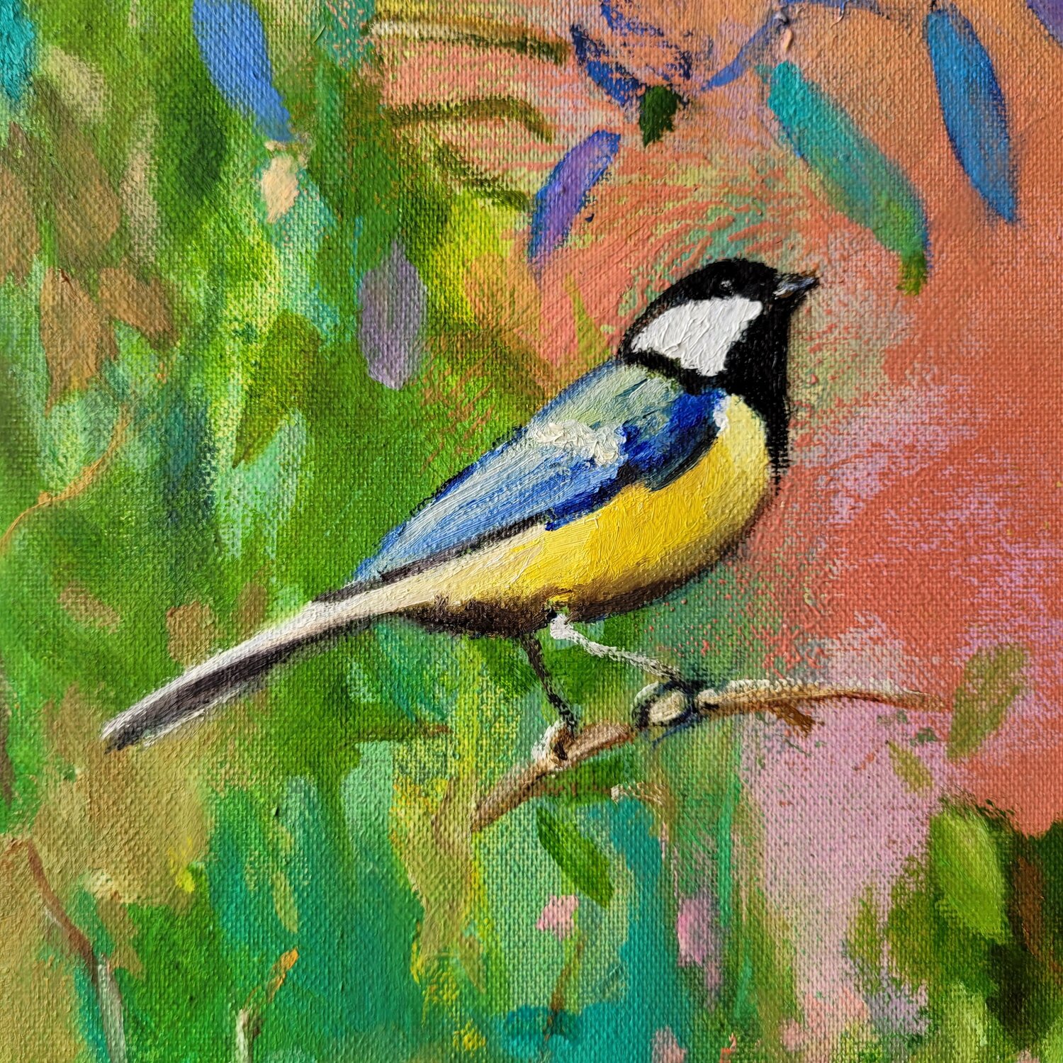 Sunset In The Jungle by Lisa Braun (2023) : Painting Oil on Canvas ...