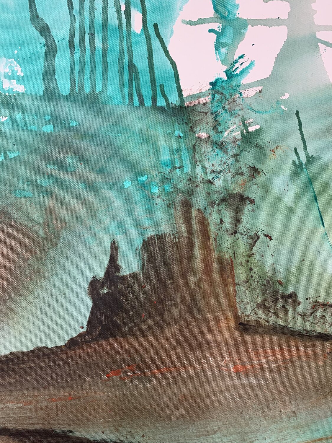 Verso Ovest di Barbara Pastorino (2014): Pittura a Pigmenti su Tela ...