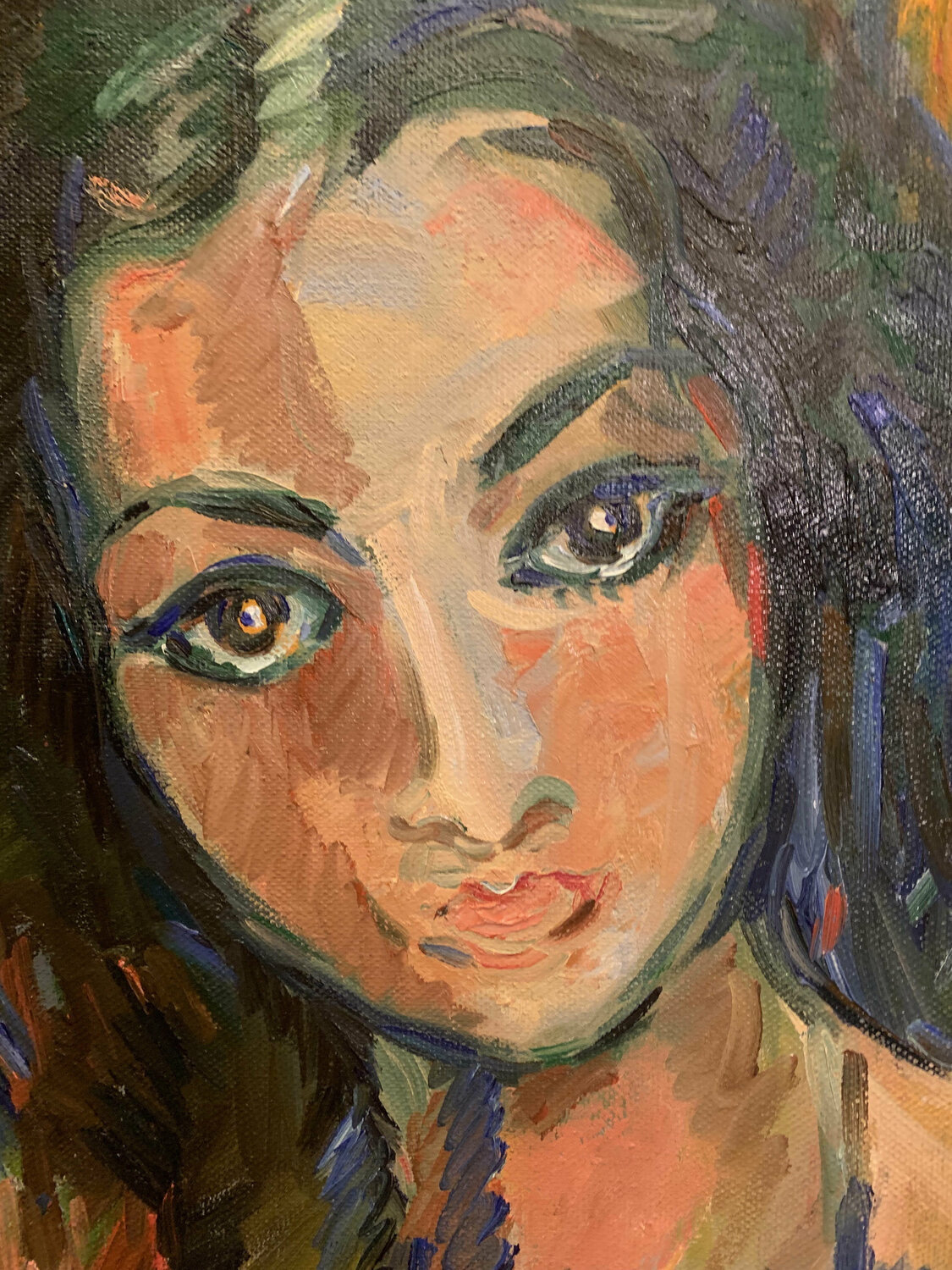 PORTRAIT OF A BEAUTIFUL ISRAELI WOMAN female portrait, beautiful face ...