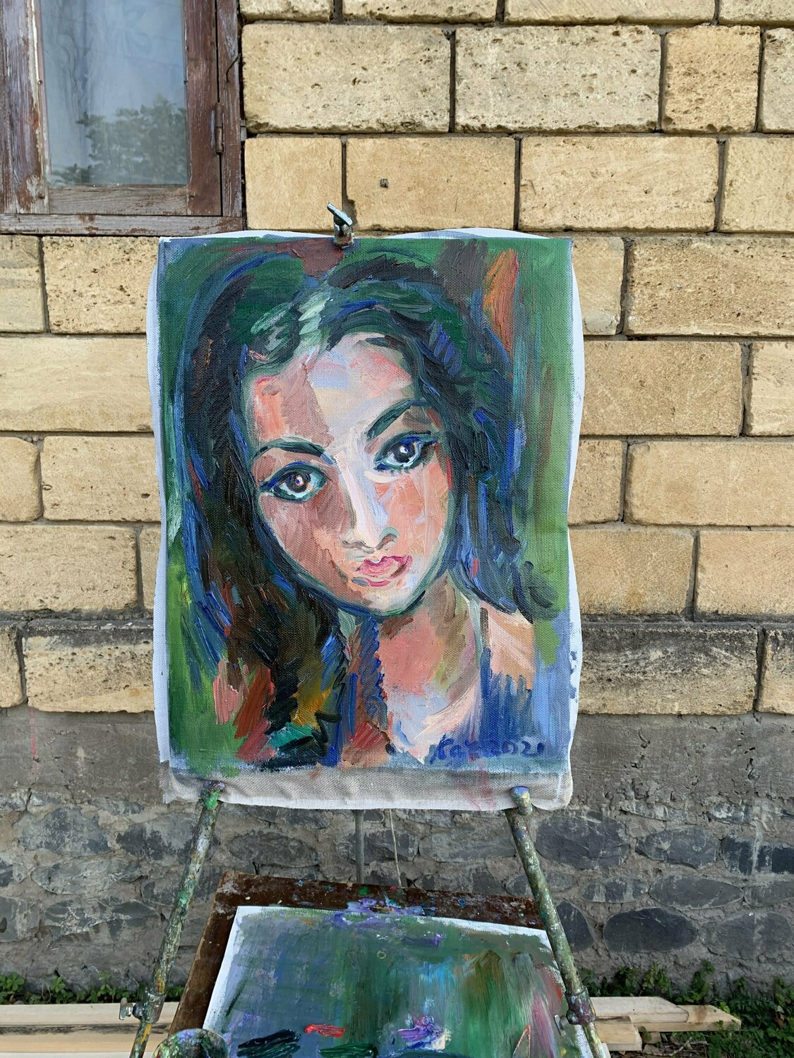 PORTRAIT OF A BEAUTIFUL ISRAELI WOMAN female portrait, beautiful face ...