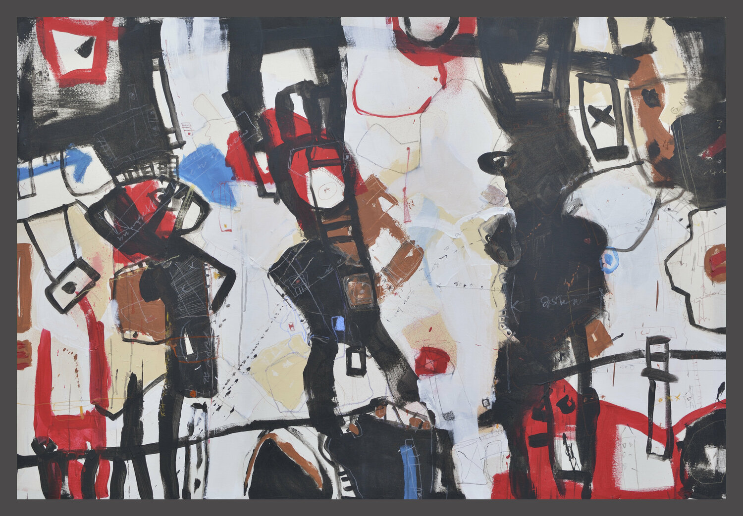 Day 8 by Olga Armand Ugon (2020) : Painting Acrylic, Pastel on Canvas ...