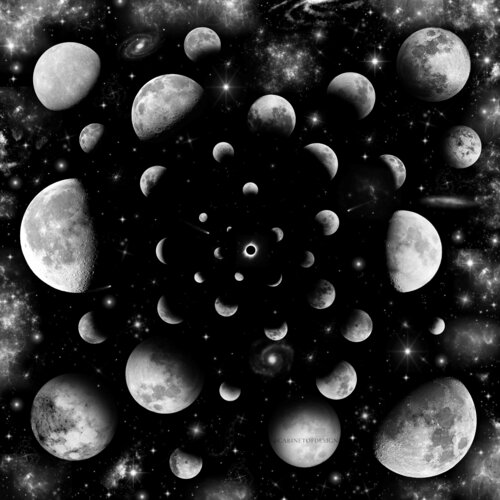 LUNARPHASE by Ludovic Minet (2017) : Digital Digital on Paper - Singulart