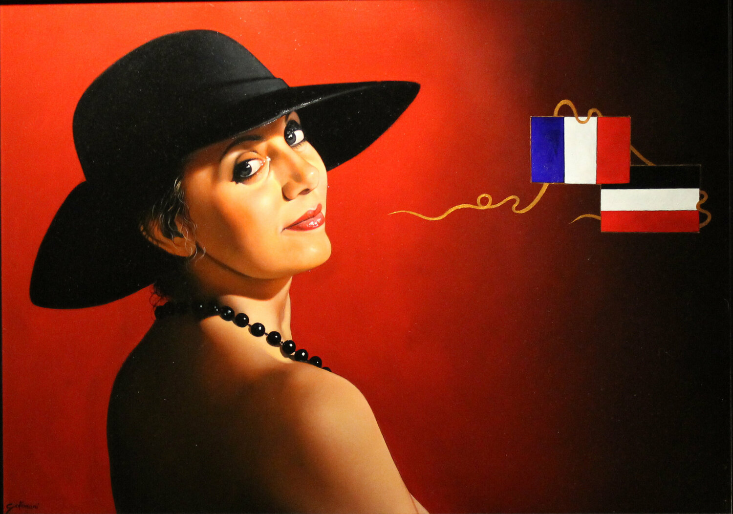 MATA HARI by Stefano Solimani (2014) : Painting Oil on Canvas - Singulart