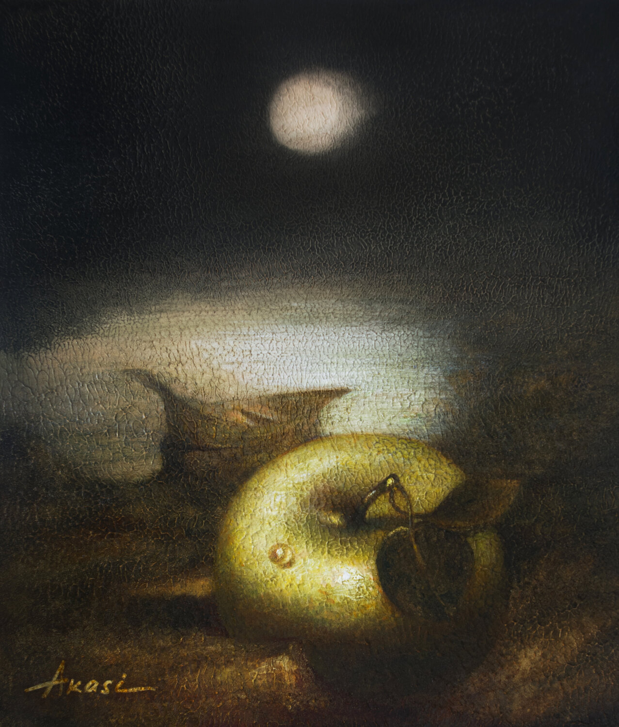 Painting for Reflection by Olga Akasi (2022) : Painting Oil on Canvas ...